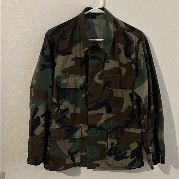U.S. Army | Jackets & Coats | Vintage Bdu Us Army Retired Woodland ...